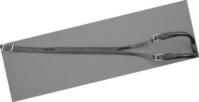 Biothane Mini/Pony Back Strap W/Buckle Dock